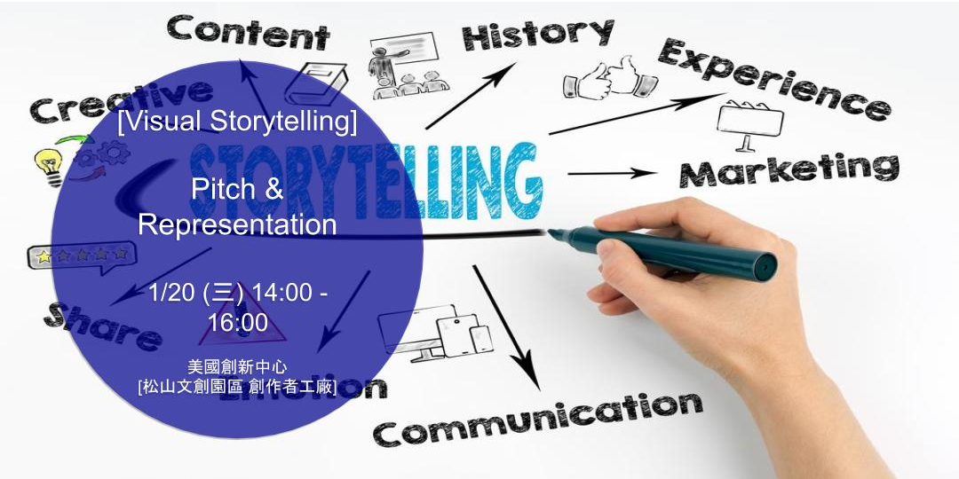 Visual Storytelling-Pitch & Representation｜Accupass 活動通