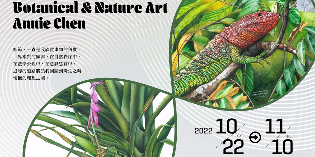 「盡在細節中」All in The Detail- Annie Chen的植物學與自然繪畫藝術個展｜Accupass 活動通