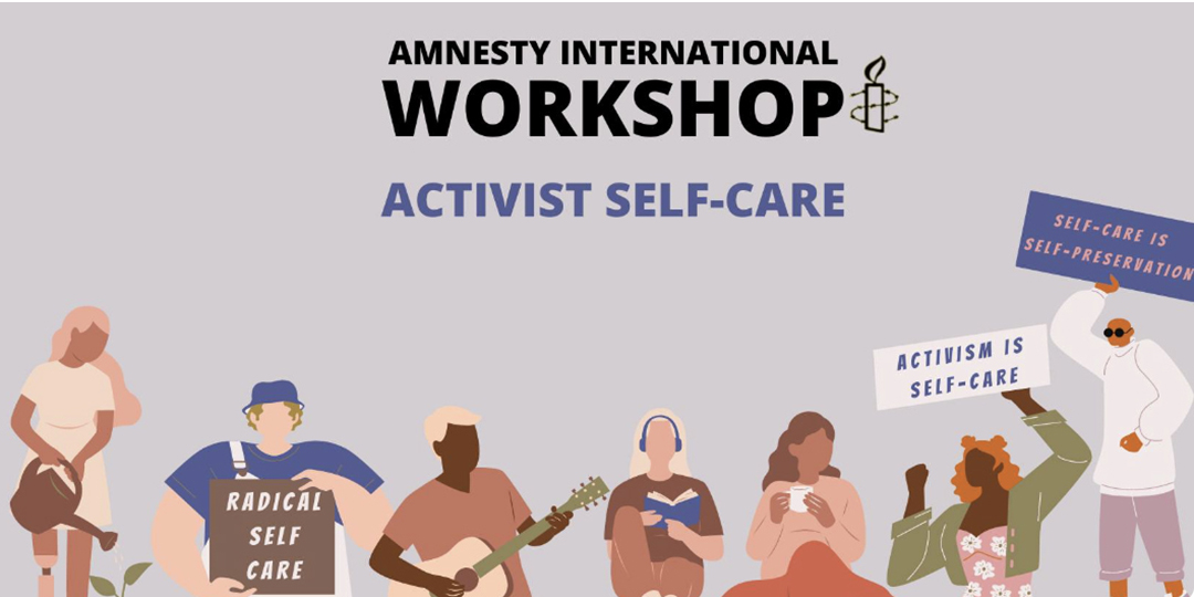 Amnesty Workshop: Activist Self-Care｜Accupass 活動通