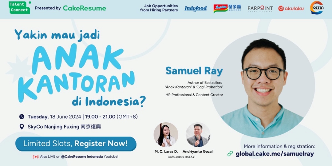 Samuel Ray X Talent Connect | Yakin Mau Jadi Anak Kantoran di Indonesia ...