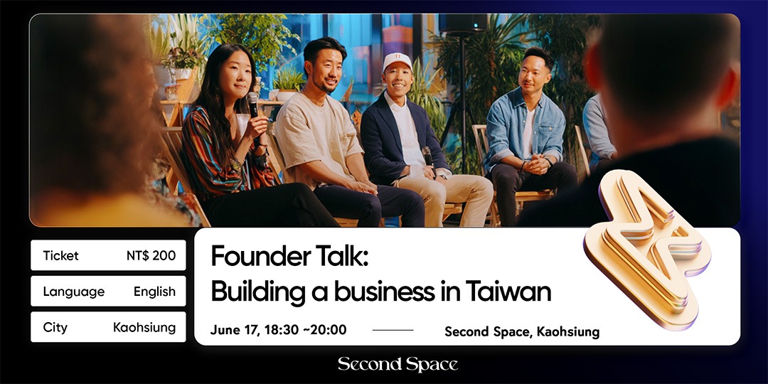 Founder Talk: Building a business in Taiwan｜ACCUPASS 活動通