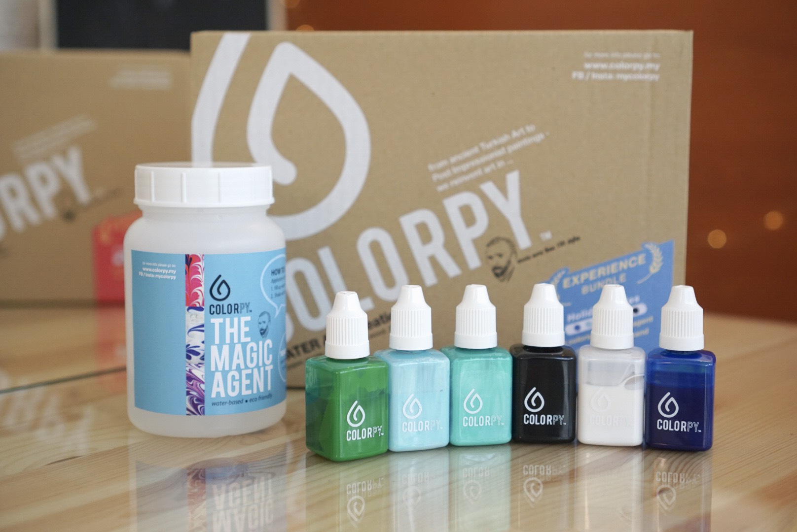 Colorpy Paper Marbling Workshop • Colorpy 水上作畫工作坊｜Accupass 活動通