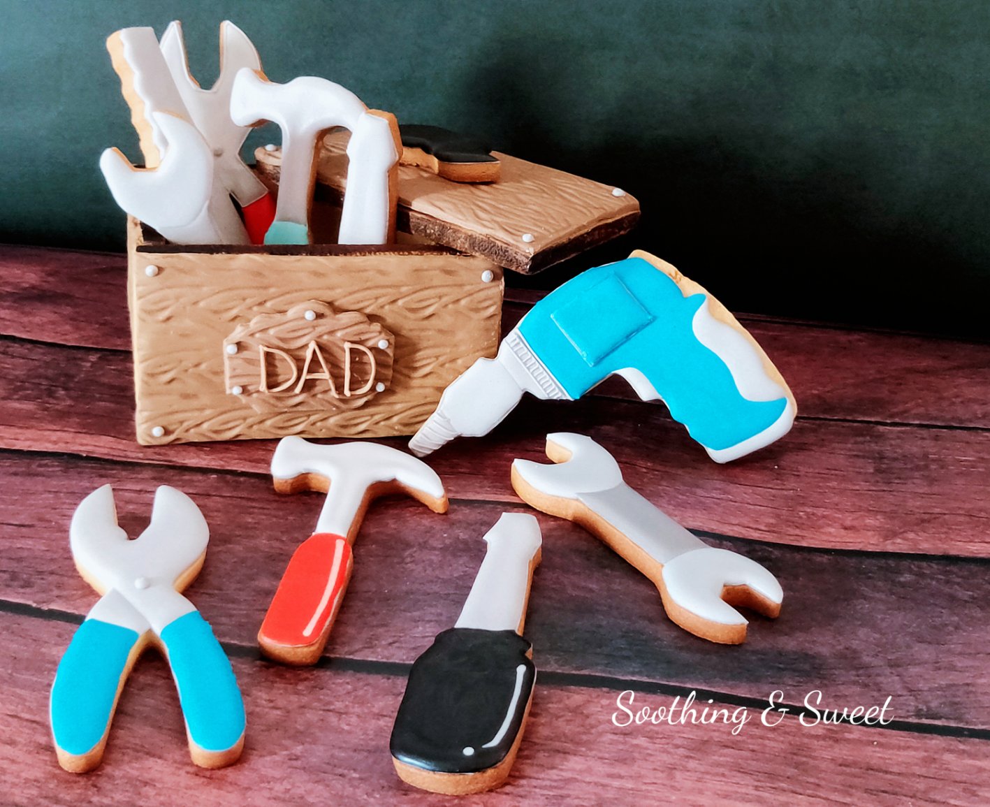 歡慶父親節餅乾（親子可） Handyman Tool Cookies for Father's Day｜Accupass 活動通