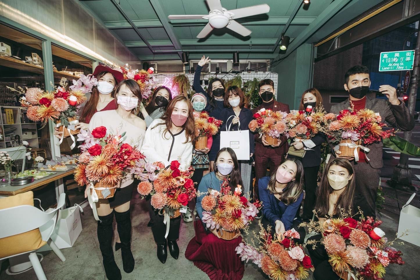 Speak Easy X Shellisa 小殼手作英文花藝課｜ACCUPASS 活動通