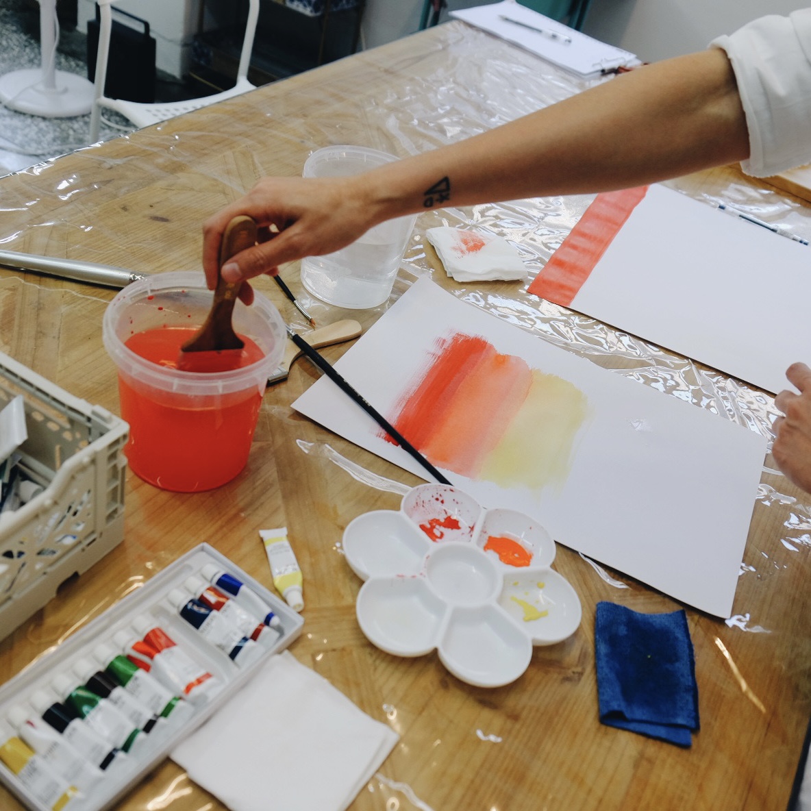 Mika Mitopia Open Studio 開放畫室 藝術療癒｜Accupass 活動通