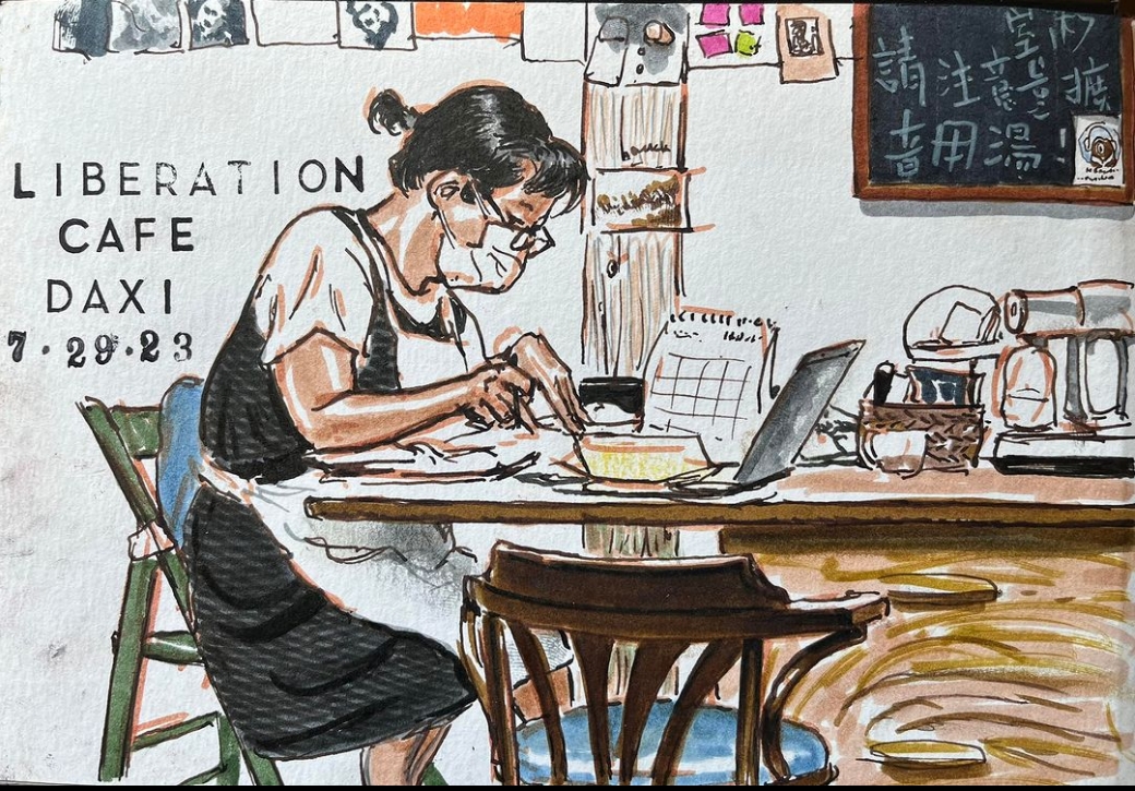 藝術家Donald Colley | 大溪大禧快閃速寫活動｜ACCUPASS 活動通