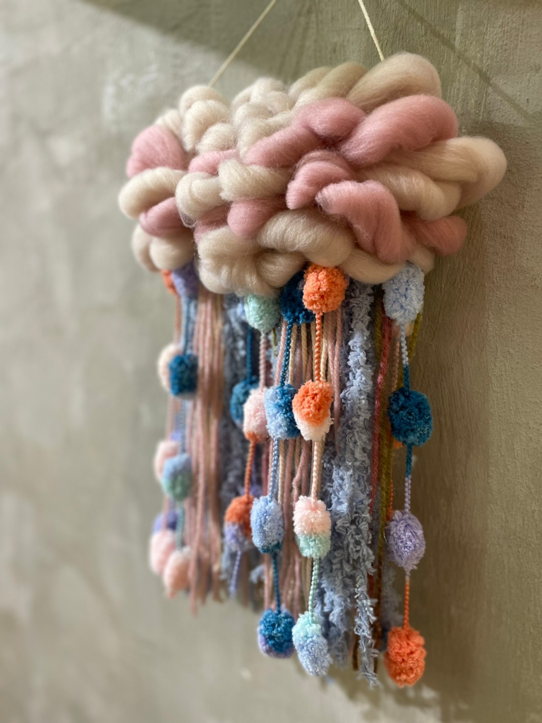 梭織體驗｜10月｜中壢｜雲朵瀑布掛畫 基礎織布體驗 居家裝飾 Cloud Weaving｜Accupass 活動通