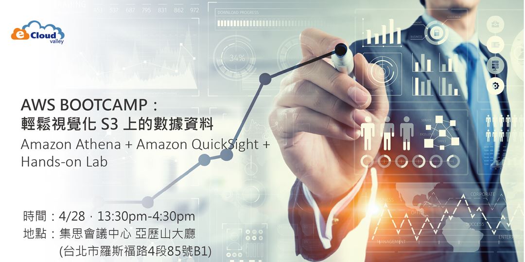 AWS Bootcamp：輕鬆視覺化 S3 上的數據資料 - 第一班｜Accupass 活動通